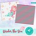 Mermaid Digital Papers, Mermaid Papers, Mermaids, Princess Papers ...