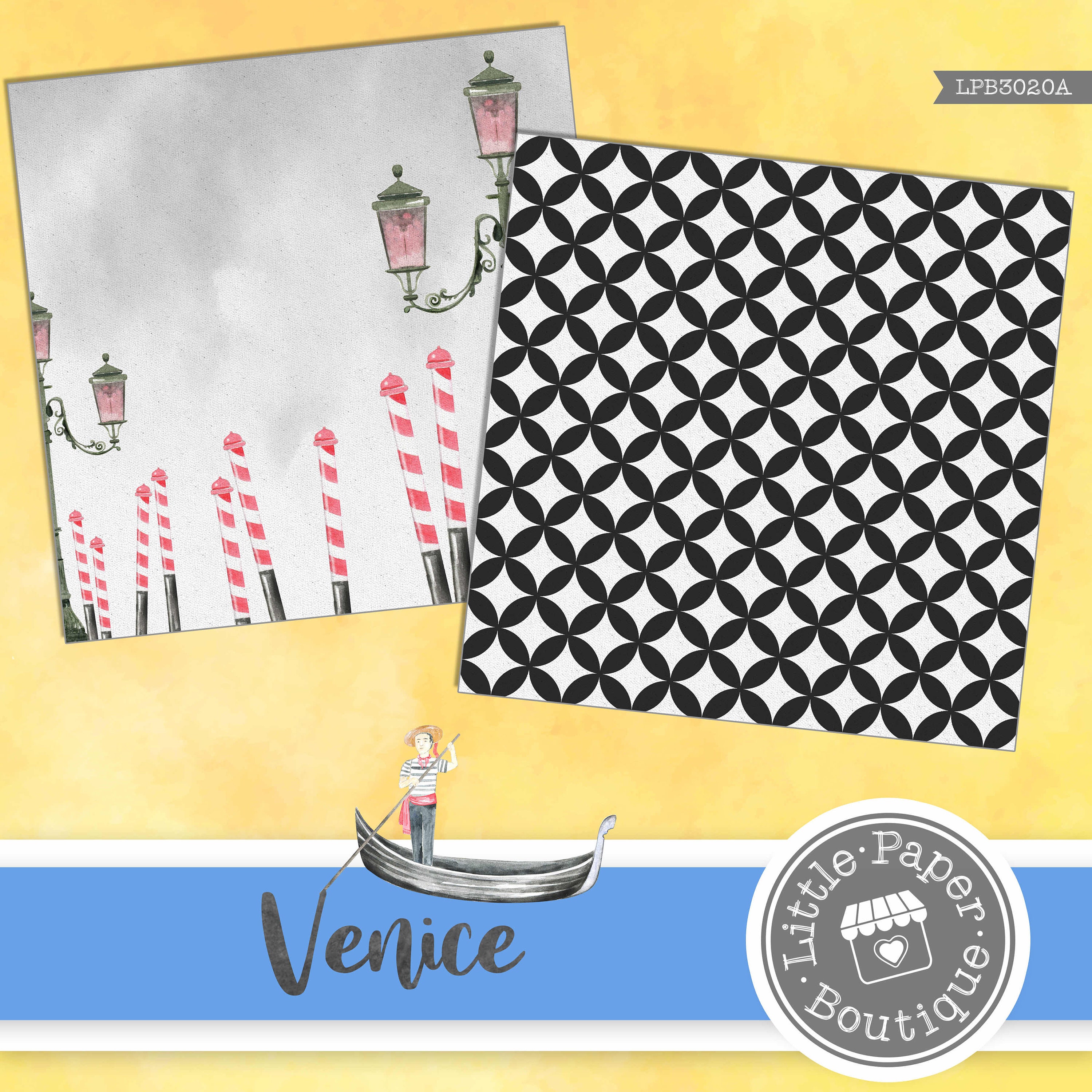 Venice Digital Paper Italy Digital Paper Pack Мask Digital - Etsy