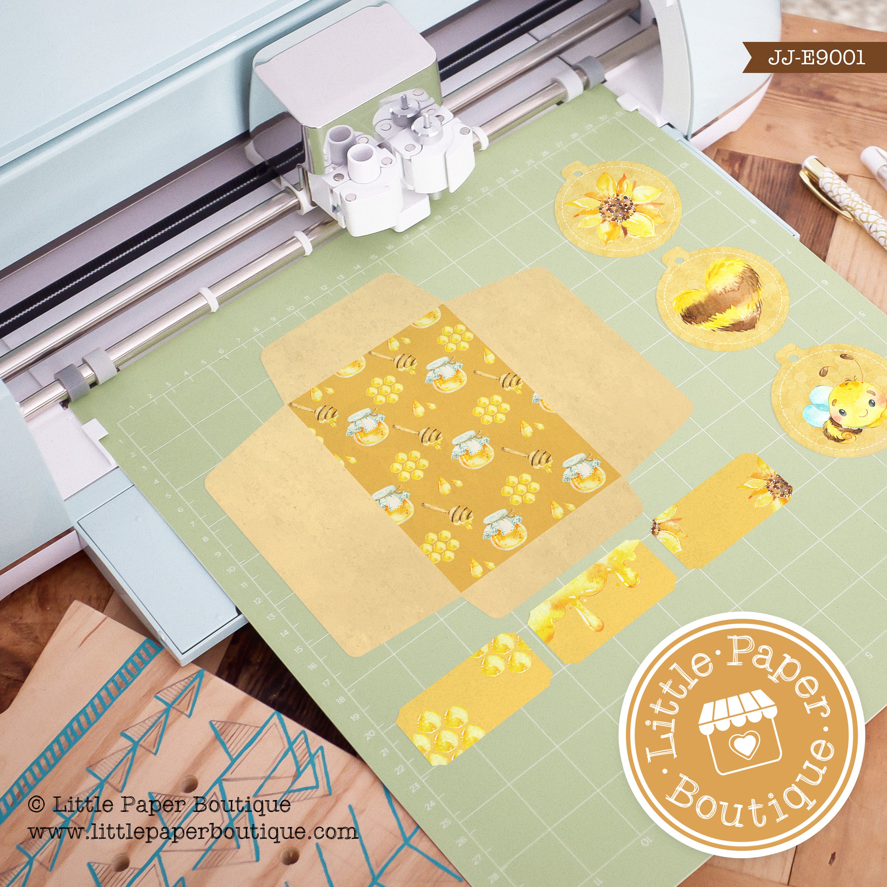 Honey Bees Digital Junk Journal Kit FULL KIT Bumble Bees and - Etsy