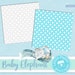 Elephant Digital Paper, Baby Elephant Digital Paper, Baby Elephant ...