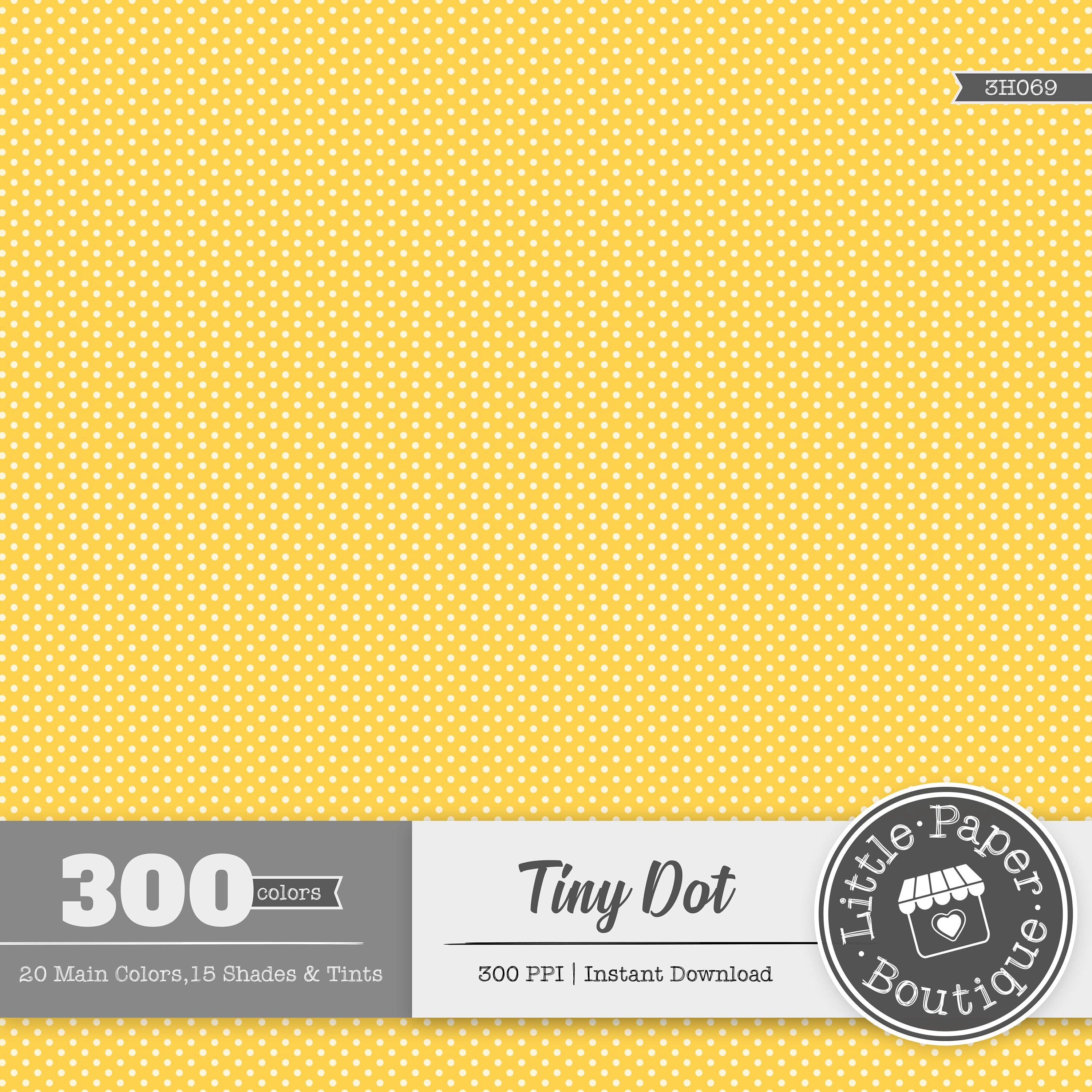 300 Tiny Polka Dot Digital Paper Digital Rainbow Polka Dot Paper Polka ...