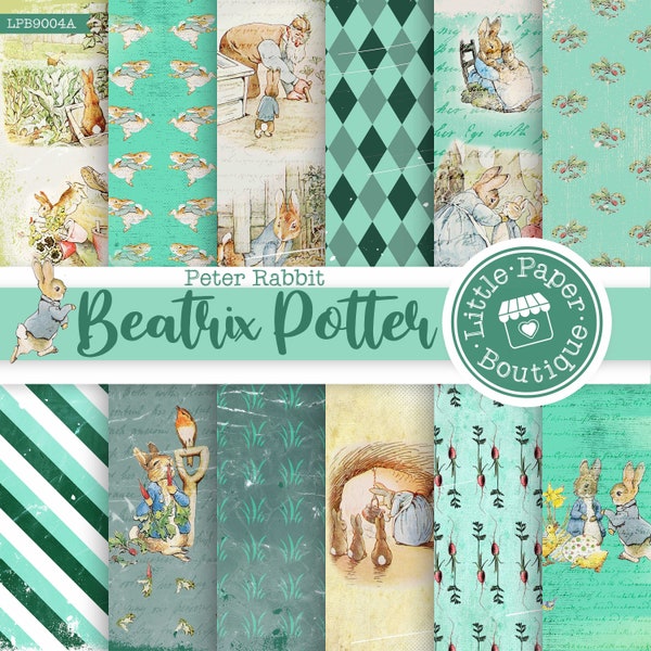 Beatrix Potter Paper - Etsy