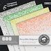 600pcs Glitter TRANSPARENT Background Digital Paper Pack Commercial Use ...