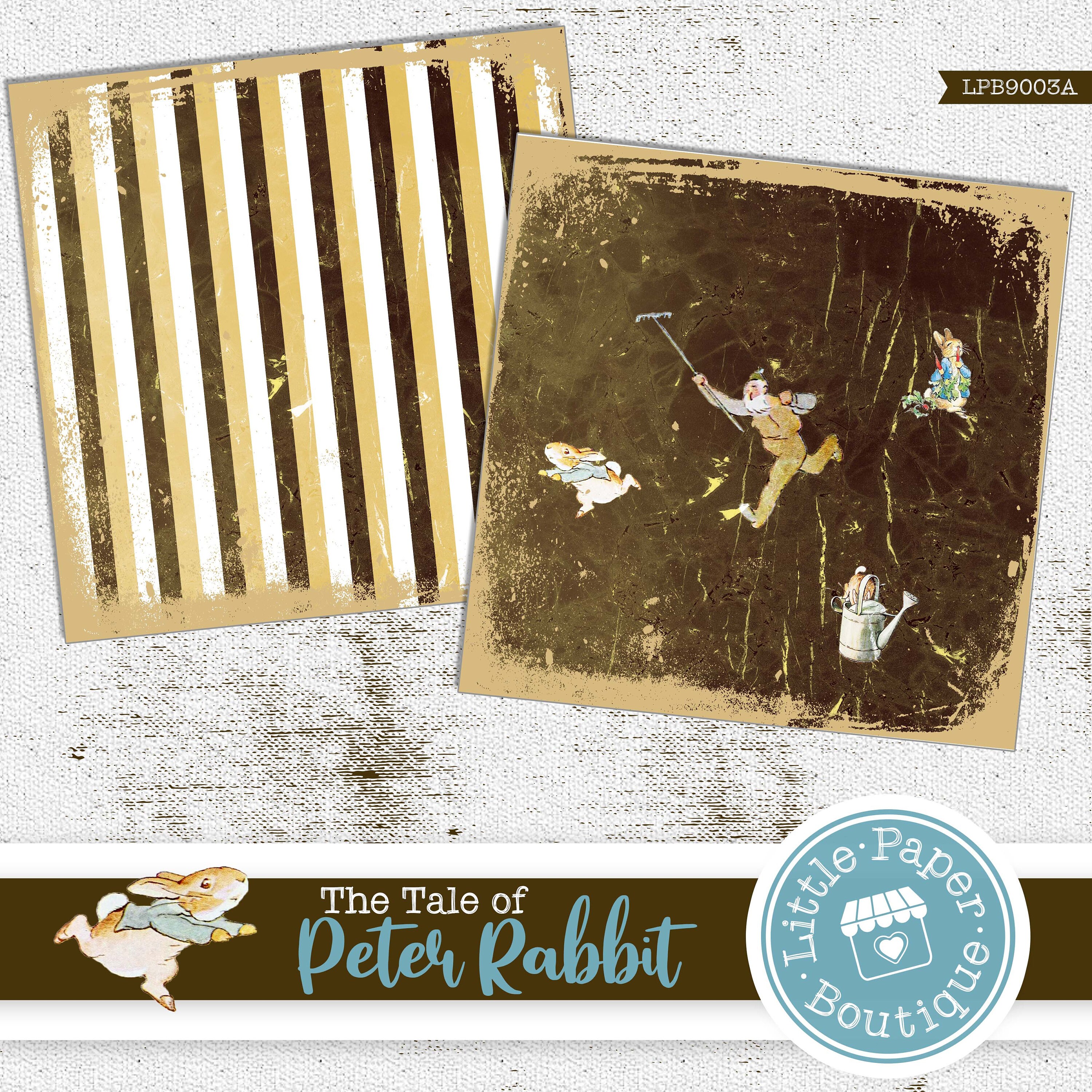 Peter Rabbit Paper Pack Beatrix Potter Digital Paper - Etsy