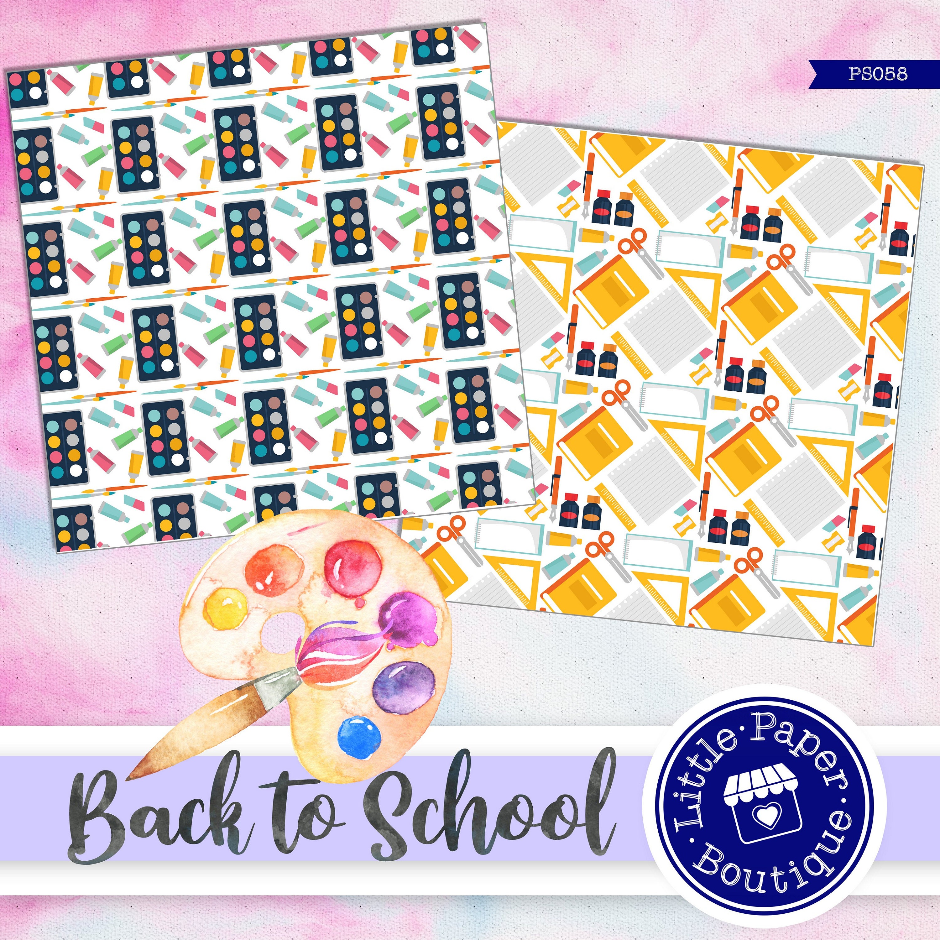 School Rules Paper Pack Back to School Digital Paper Teacher - Etsy