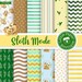 Sloths Digital Papers, Cute Sloths, Sloths Pattern, Summer Digital ...