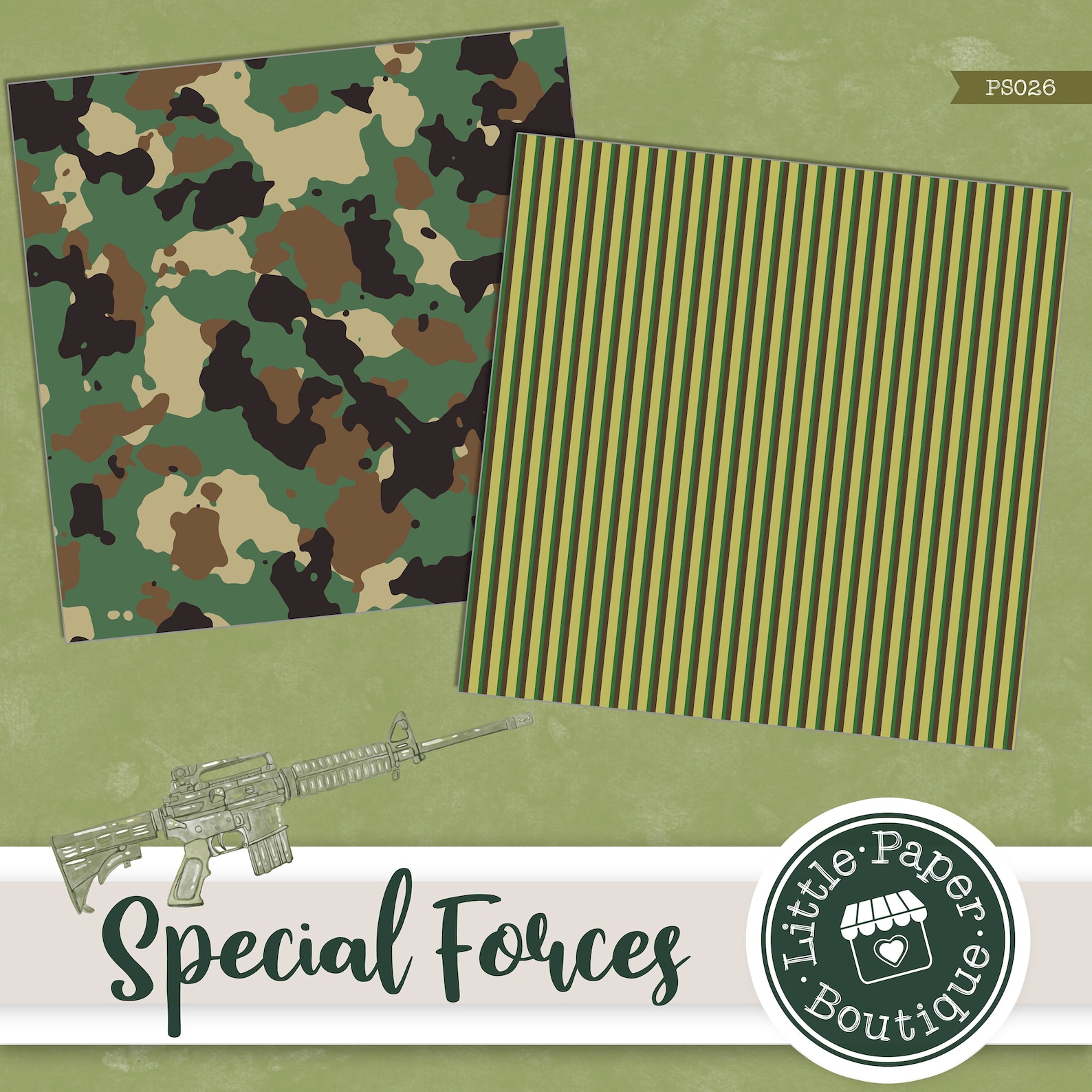 US Army Digital Paper Army Theme Scrapbook Military - Etsy