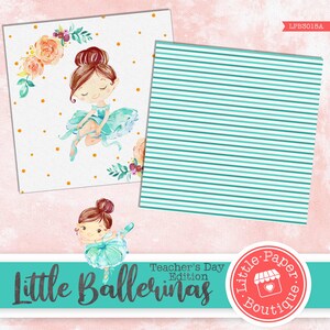 Ballerina Tutu Paper, Digital Ballerina Paper, Ballerina Dancing ...