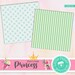 Little Princess Digital Paper Cute Girl Printables Patterns - Etsy