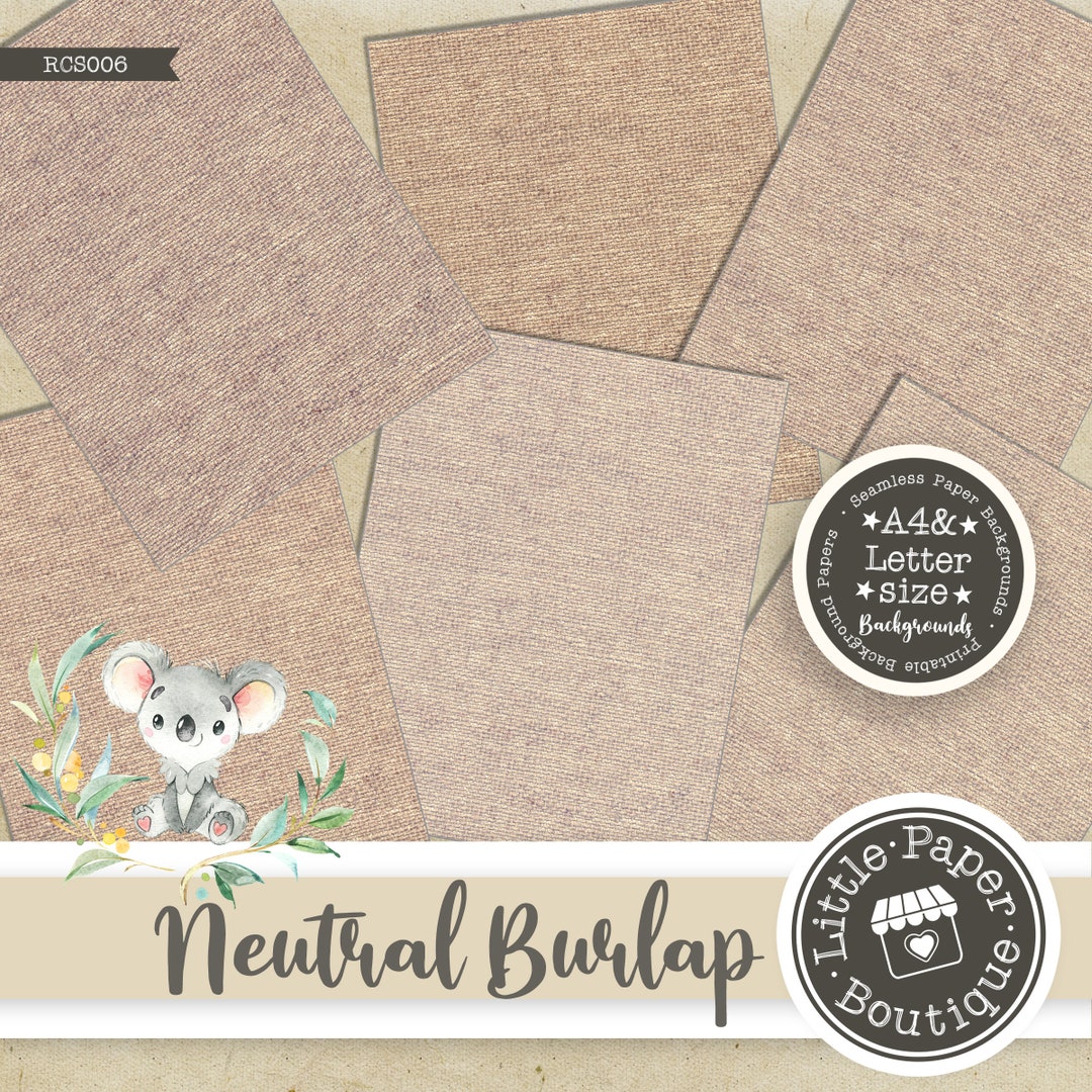 Natural Linen,rustic Burlap,digital Paper,fabric Paper,paper Printable ...
