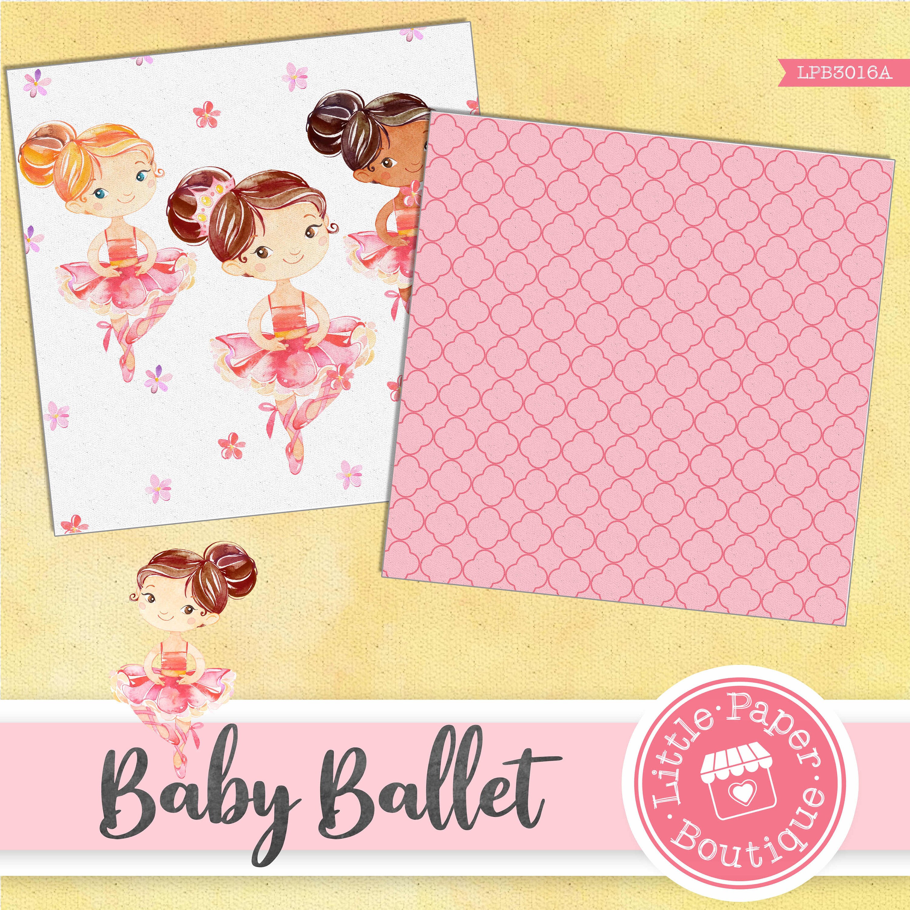 Ballerina Tutu Paper Digital Ballerina Paper Ballerina - Etsy