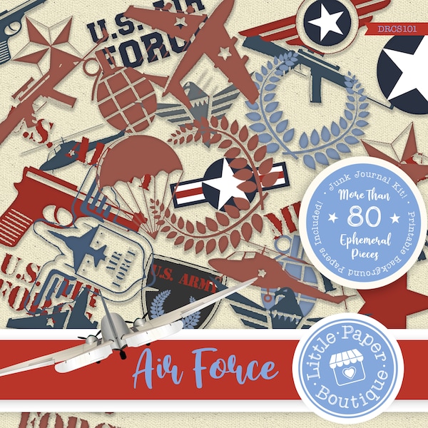 Air Force Digital Background - Etsy