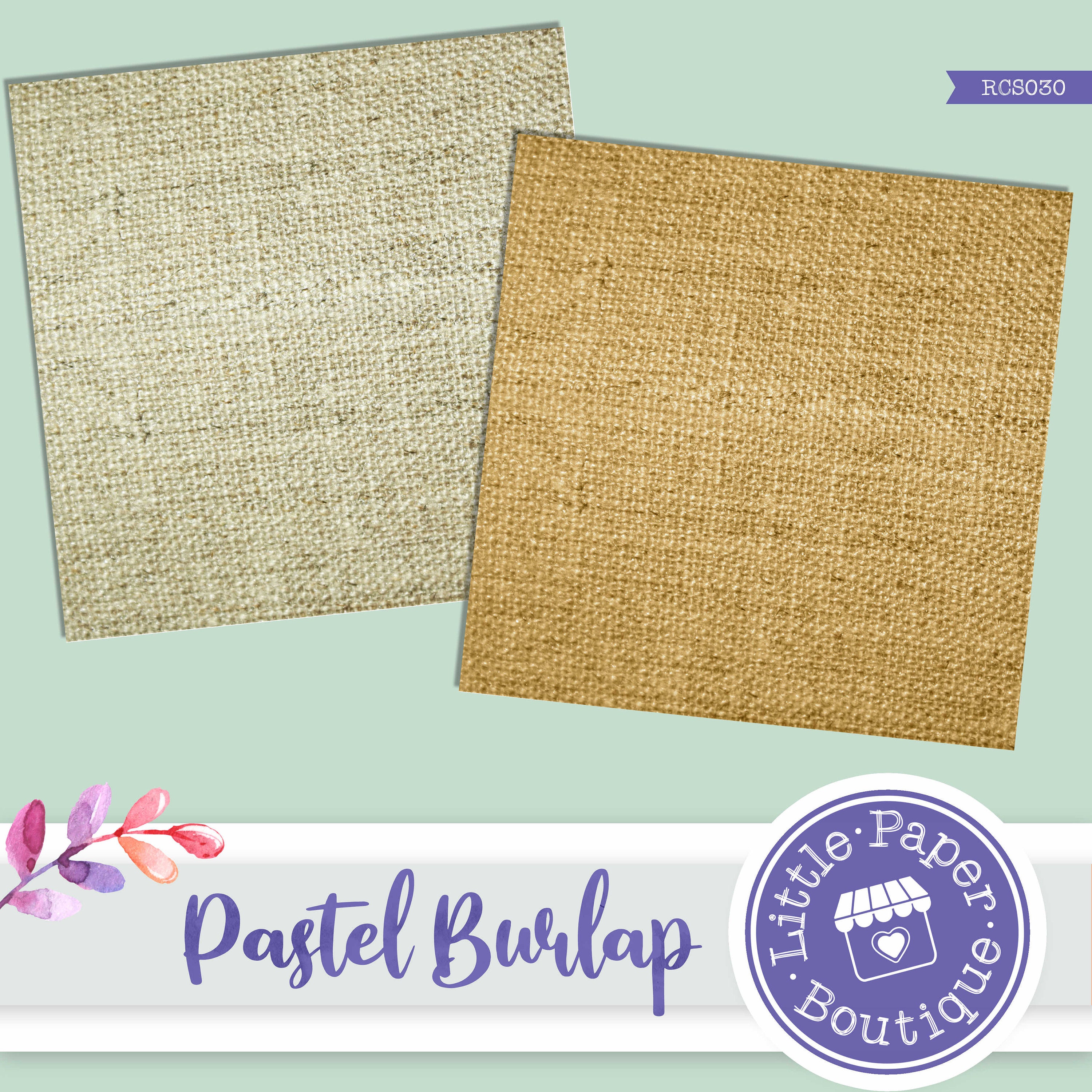 Pastel Burlap Digital Paper Fabric Soft Colors Linen - Etsy
