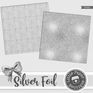 Foil Digital Paper Digital Paper Metallic Foil Clipart Foil Texture ...