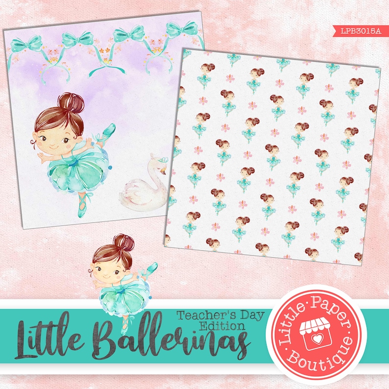 Ballerina Tutu Paper Digital Ballerina Paper Ballerina - Etsy