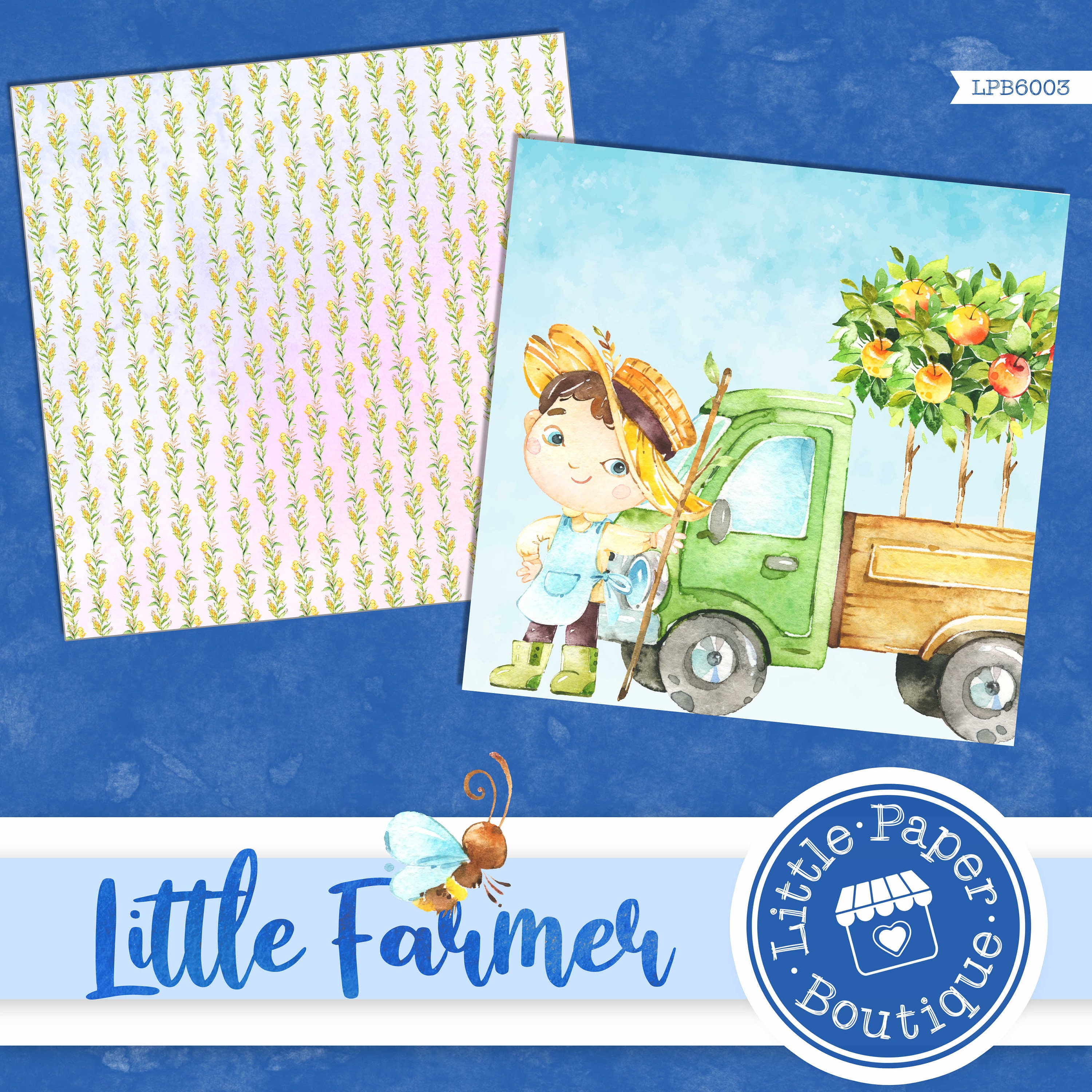 Digital Scrapbook Paper on the Farm Farm Digital Paper Farm - Etsy