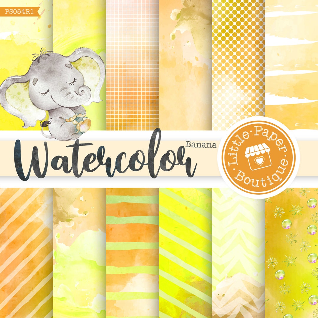 Digital Scrapbook Paper Set - Printable Backgrounds - Under the Sea ...