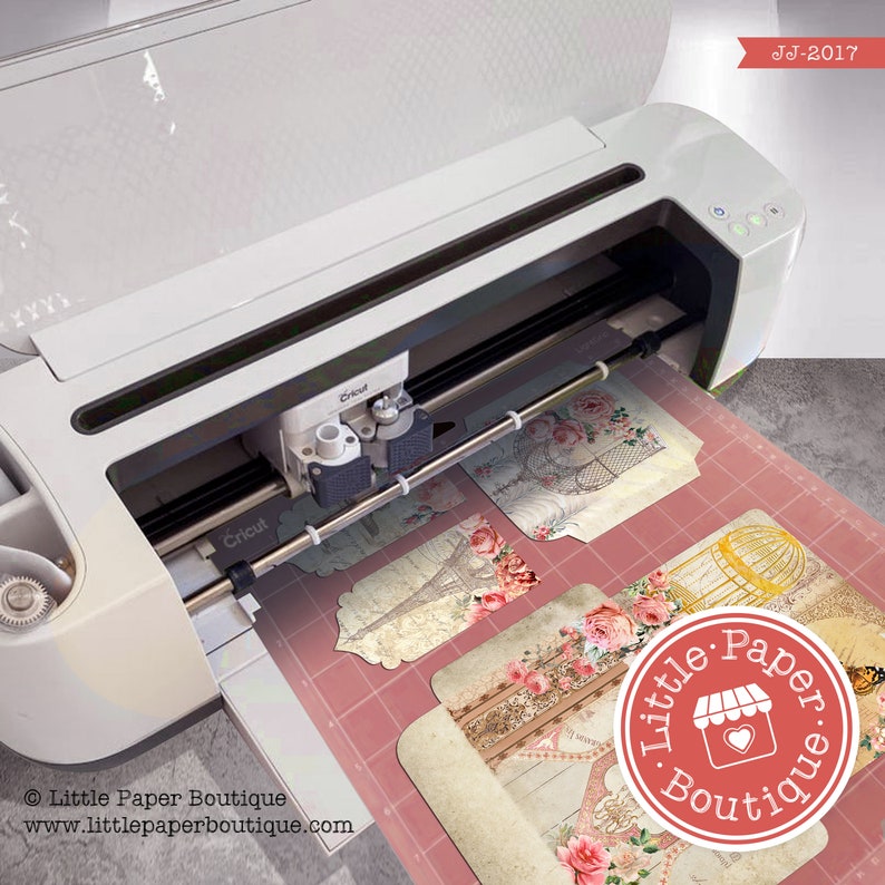 Vintage French Pink Digital Junk Journal Kit (FULL KIT) With Scrapbook ...