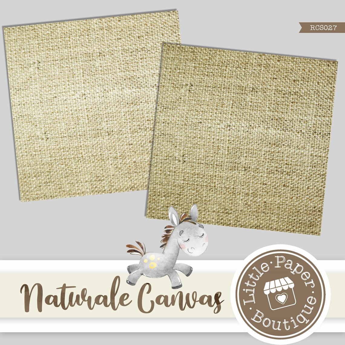 Burlap Digital Paper Neutral Burlap Background Solid Natural Burlap ...