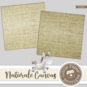 Burlap Digital Paper Neutral Burlap Background Solid Natural Burlap ...
