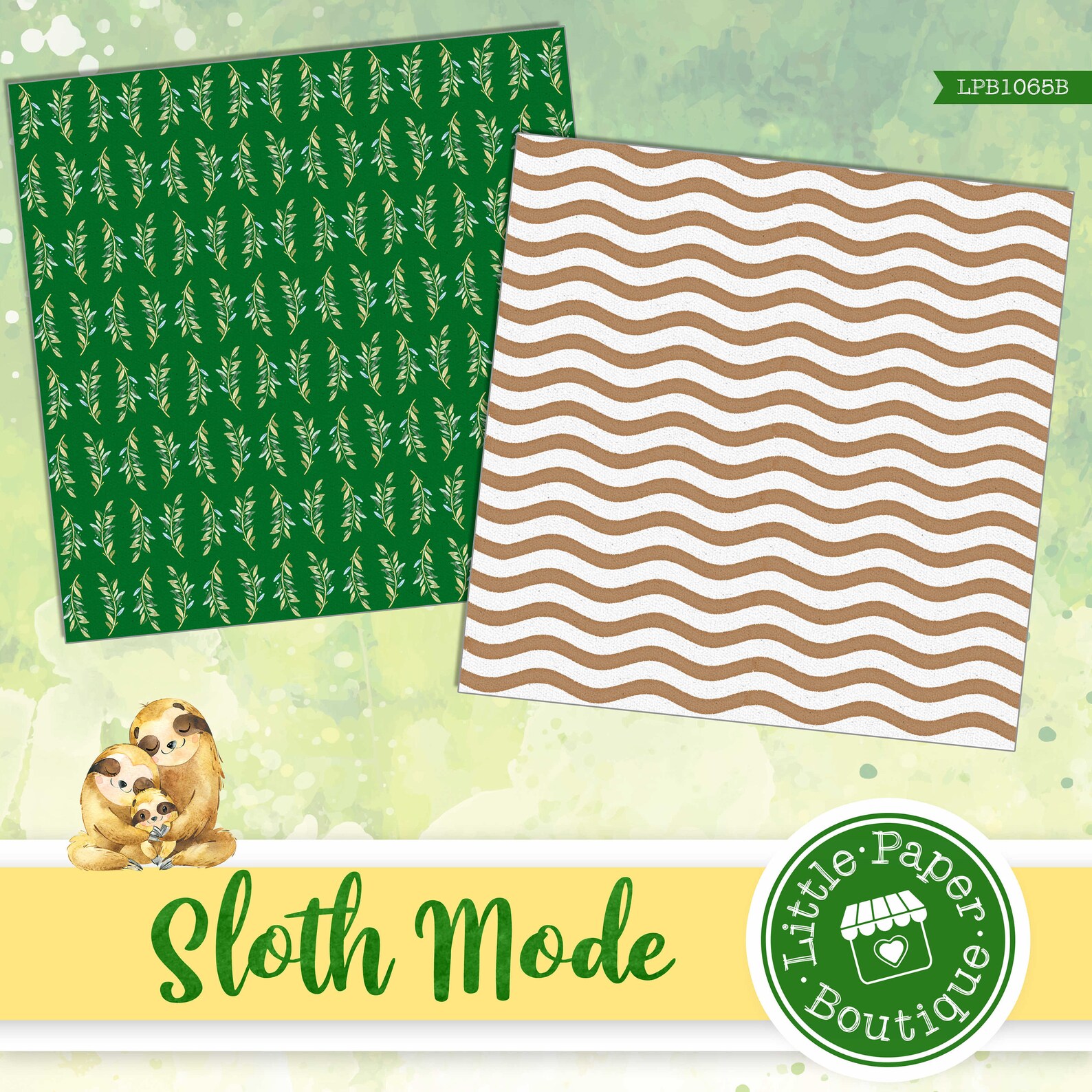 Sloths Digital Papers, Cute Sloths, Sloths Pattern, Summer Digital ...