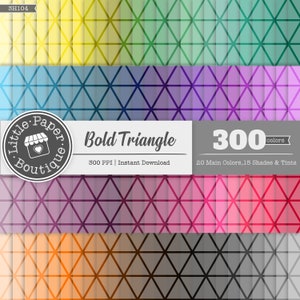 Triangle Digital Paper,triangles Digital Paper,tribal Digital Paper ...