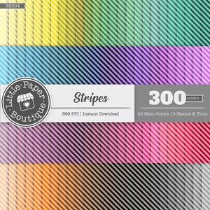 Diagonal Stripes Pattern Digital Paper,diagonal Stripes Digital Paper ...