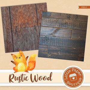 Wood Textures Digital Paper Pack,natural Rustic Wood Digital Paper ...