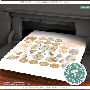 Peter Rabbit Paper Pack, Beatrix Potter, Digital Paper, Printable Paper ...
