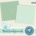 Mint and Gray Digital Paper Commercial Use Mint Digital Paper - Etsy