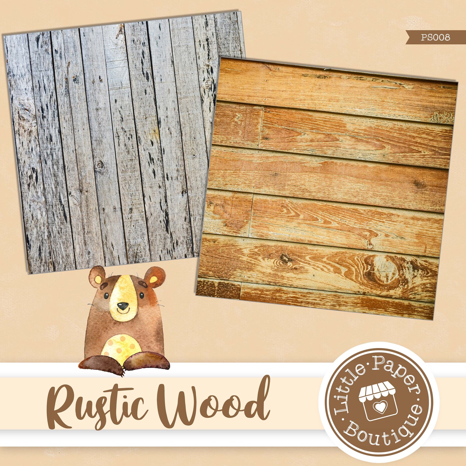 Wood Texturesdigital Paper Packwood Paperwood | Etsy