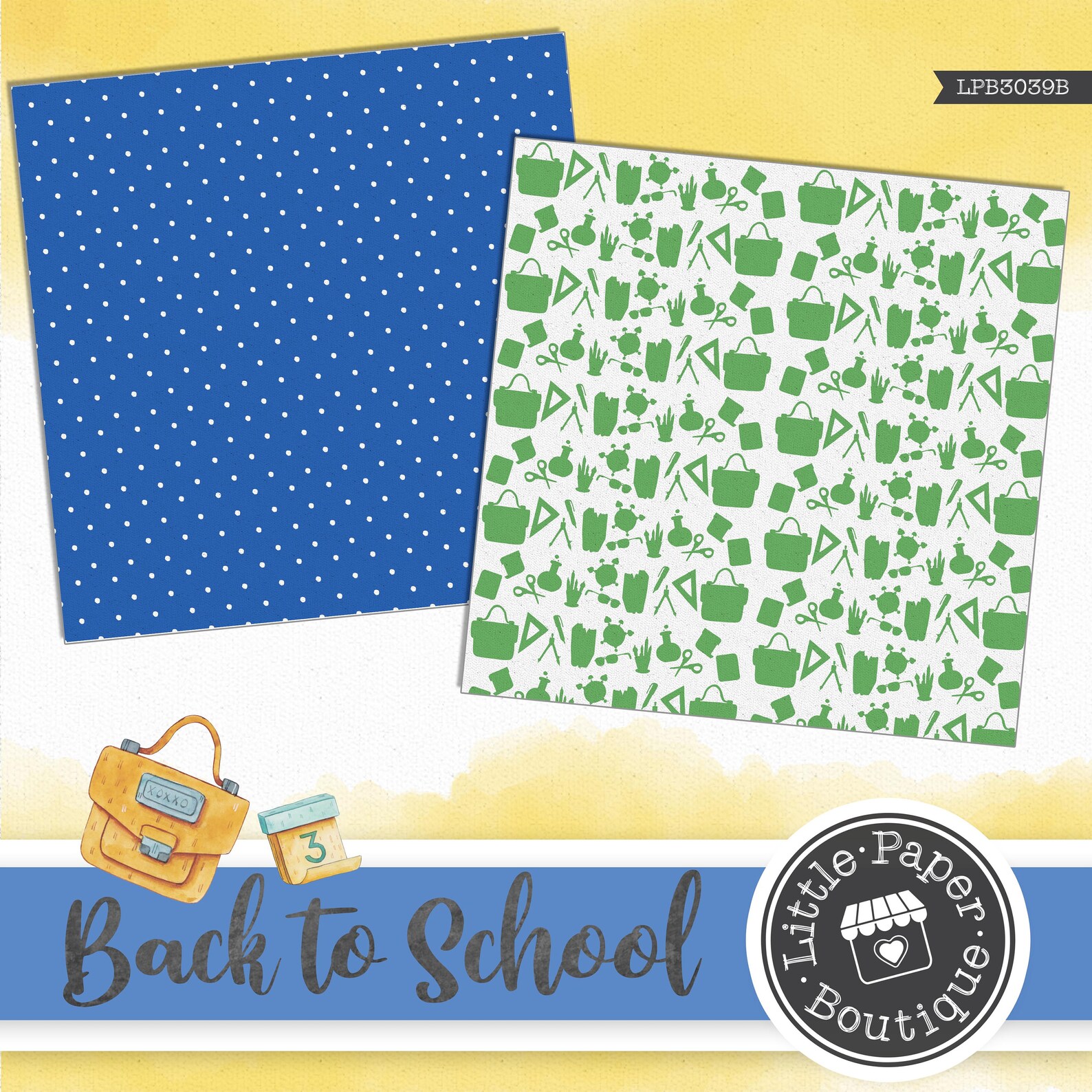 Watercolor School Clipart Back to School School Bus Backpack - Etsy