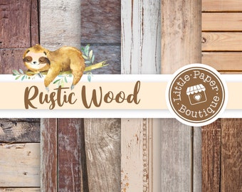 Wood and Chipped Paint Textures Digital Sheets 12x12 - Etsy