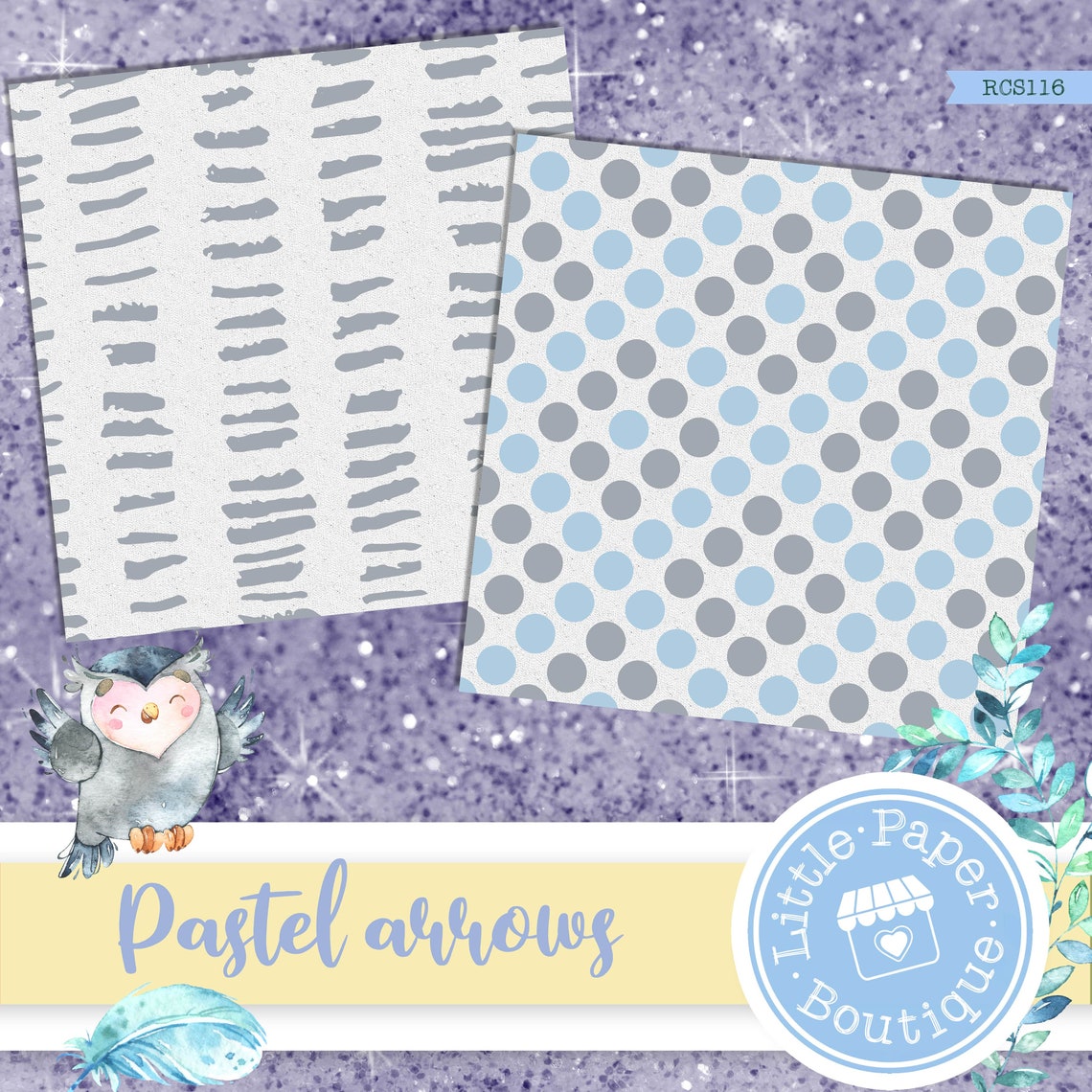 Navy Blue and Gray Digital Paper Patterns Scrapbook Papers | Etsy