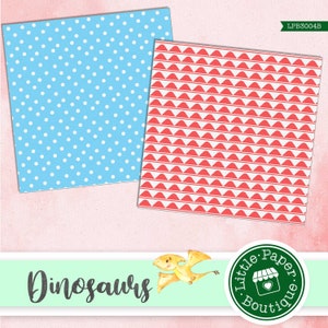 Dinosaur Quarantine Digital Scrapbook Paper. Social Distancing Jurassic ...