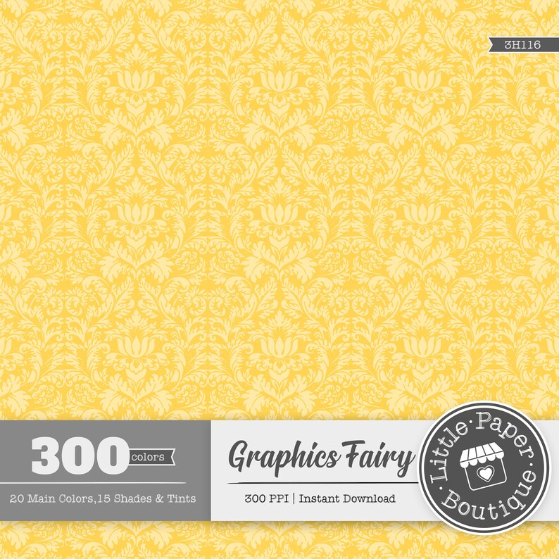 Tinted Damask Digital Paper Rainbow Colors Damask Background Bright ...