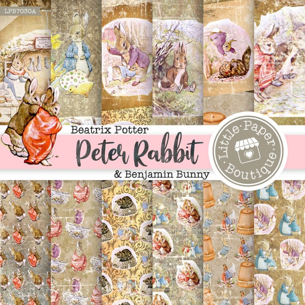 Peter Rabbit Papers - Etsy