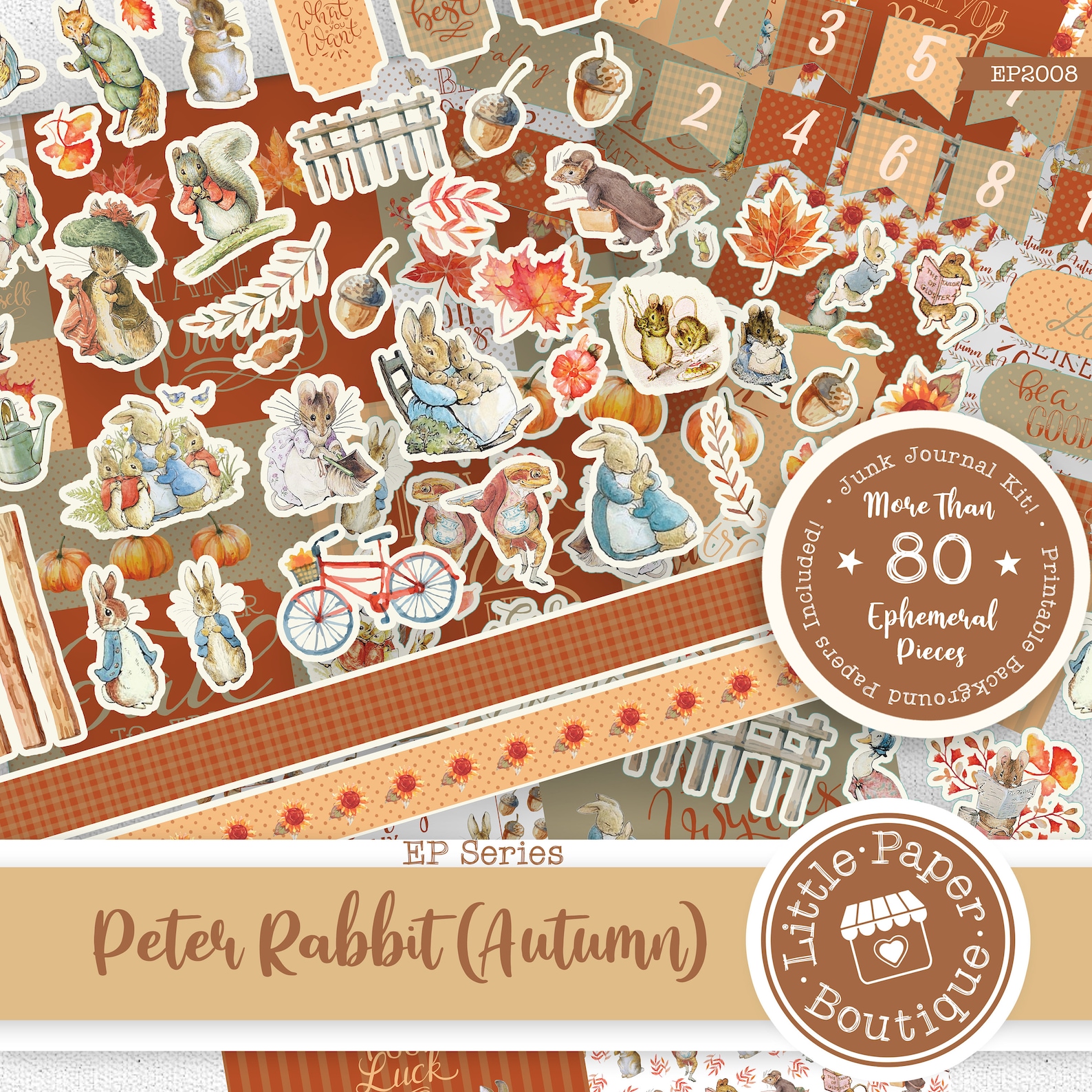 Peter Rabbit Paper Pack, Beatrix Potter, Digital Paper, Printable Paper ...