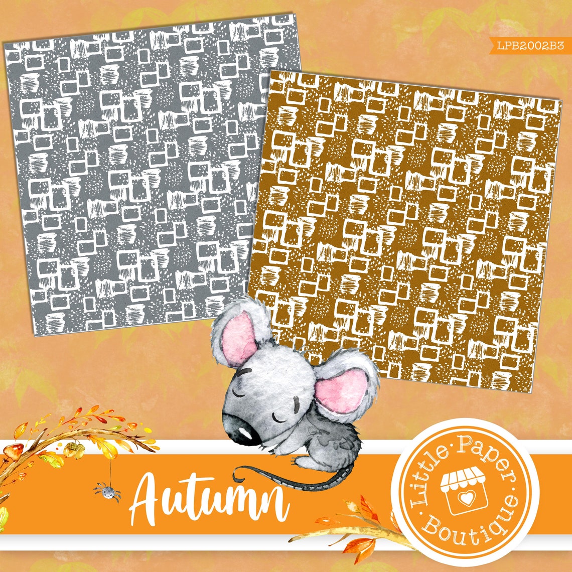 Fall Digital Paper Fall Paper Fall Patterns Autumn | Etsy