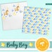 Baby Blue Digital Paper Blue Grey Baby Boy Digital Paper - Etsy