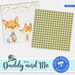 Red Foxes Digital Papers Pack, Forest Animals, Party Invitations, Vixen ...