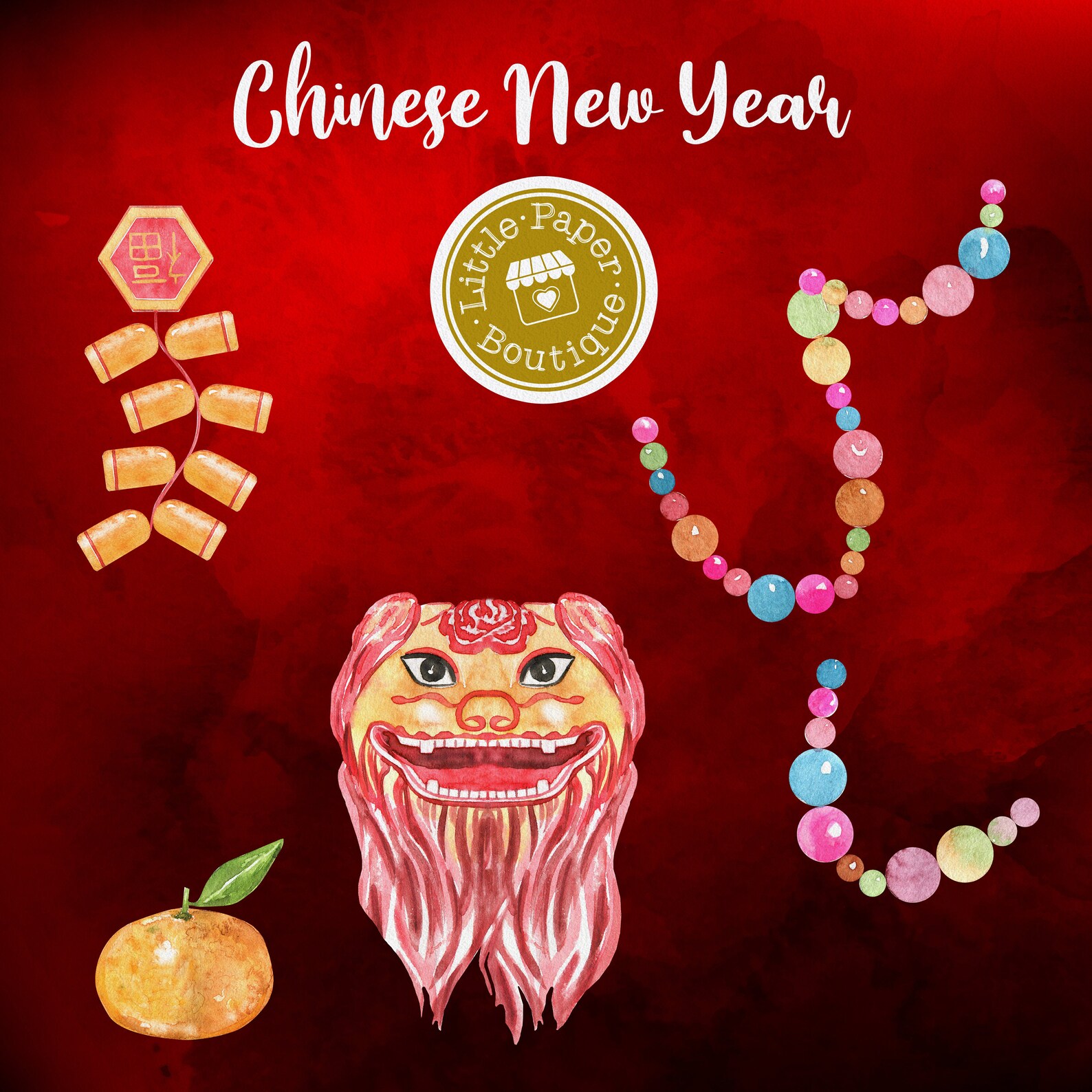 Chinese New Year Clipart - Chinese Tradition Clip Art New Year Lanterns ...