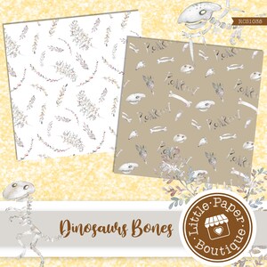 Dinosaur Digital Paper, Jurassic Scrapbook Papers, Dinosaurs Wallpaper ...