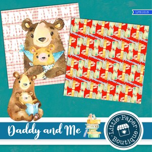 Teddy Bear Digital Paper, Teddy Bears, Digital Scrapbook Paper, Cute ...