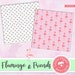 Flamingo Digital Paper, Flamingos Papers, Tropical Digital Papers ...