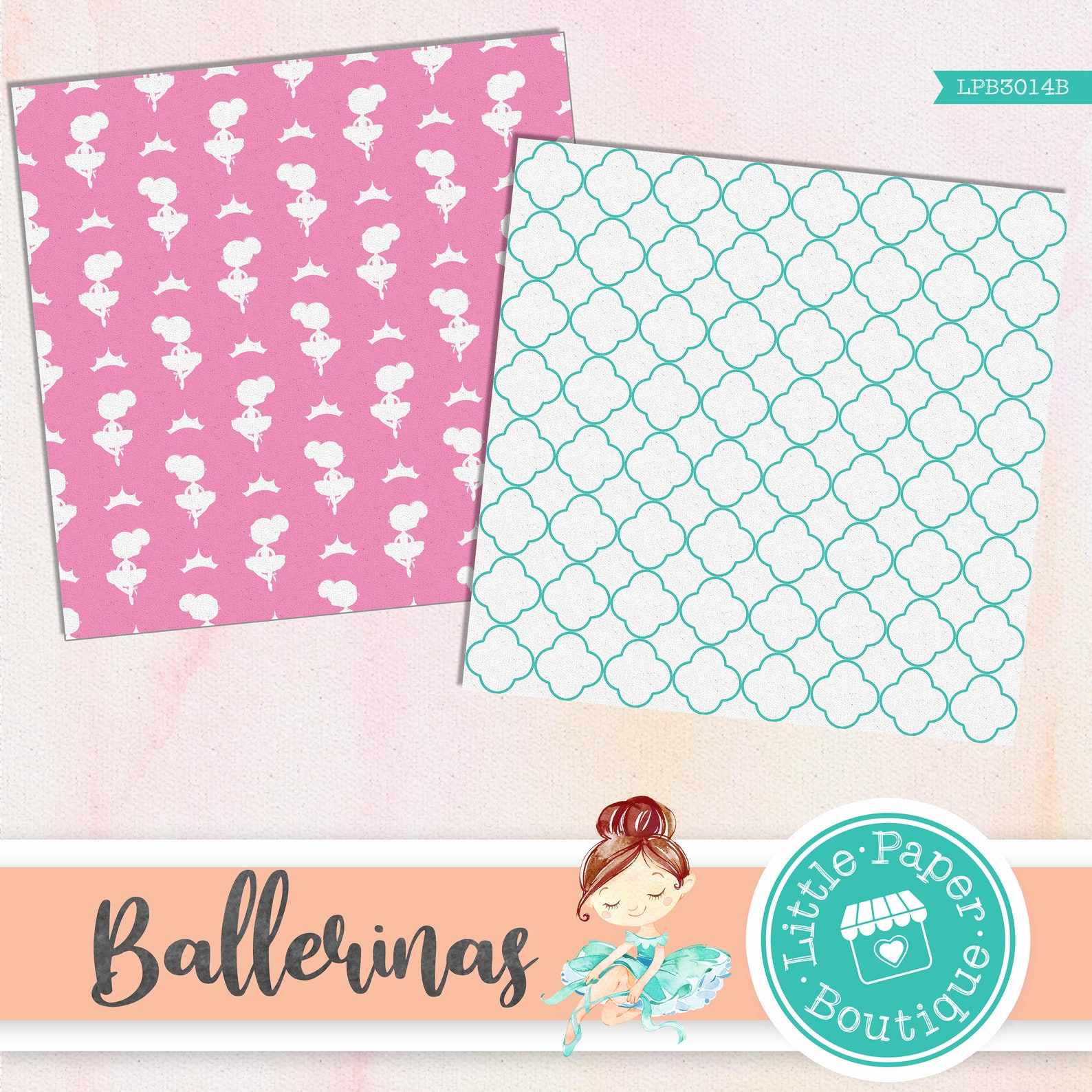 Ballerina Tutu Paper Digital Ballerina Paper Ballerina - Etsy