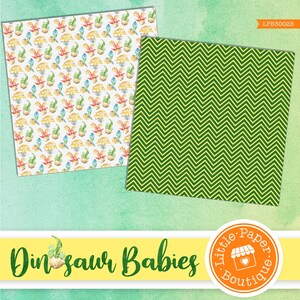 Dinosaur Digital Paper, Jurassic Scrapbook Papers, Dinosaurs Wallpaper ...