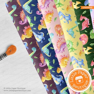 Dinosaur Digital Paper, Jurassic Scrapbook Papers, Dinosaurs Wallpaper ...
