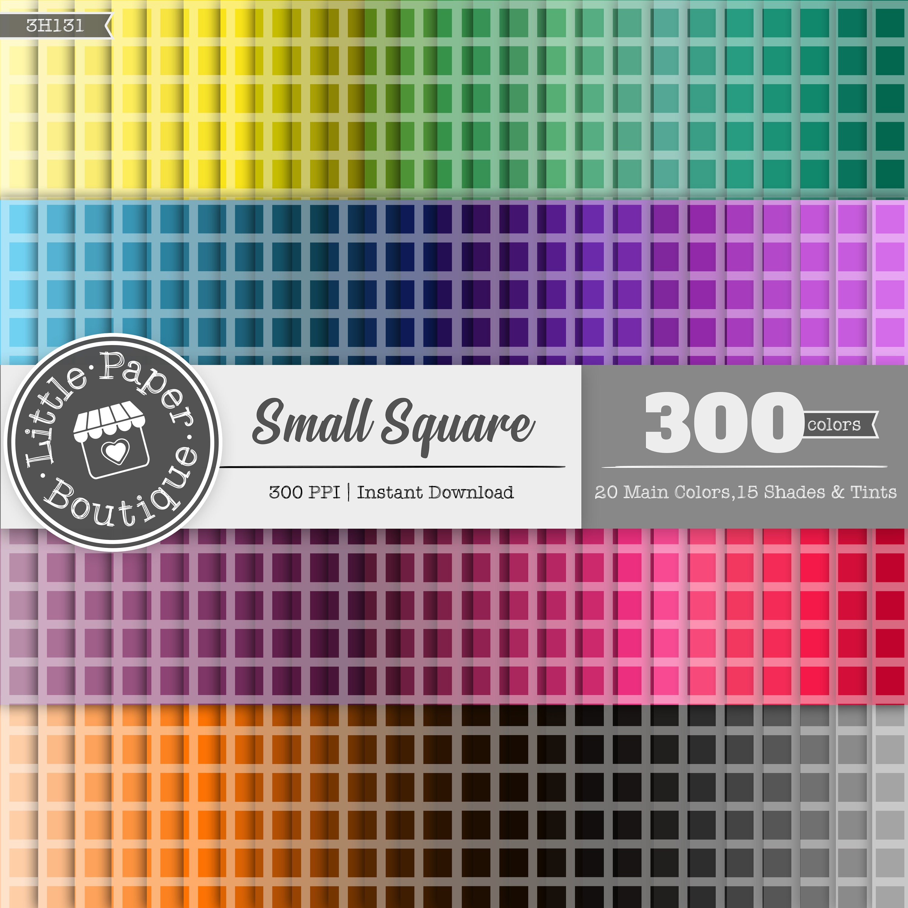 Tinted Checkerboard Digital Paper 100 Rainbow Colors Checkered - Etsy