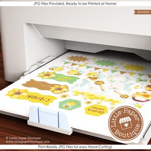 Honey Bee Paper Pack, Honey Bee, Digital Paper, Printable Paper ...